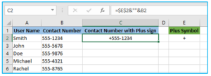 How to Add Plus Sign Before Numbers in Excel?