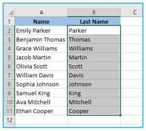 How to Alphabetize by last name in Excel?