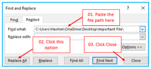 How to find the File Names list from a folder in Excel?