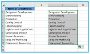 How to use Fill Handle in Excel?