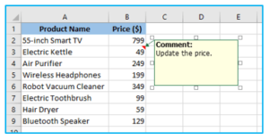 How to Insert Comments and Delete Comments in Excel (including Shortcuts)?