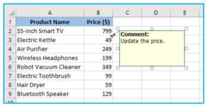 How to Insert Comments and Delete Comments in Excel (including Shortcuts)?