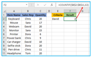 Excel COUNTIF And COUNTIFS Function with Multiple Criteria