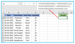 Excel COUNTIF And COUNTIFS Function with Multiple Criteria