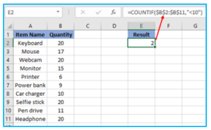 Excel COUNTIF And COUNTIFS Function with Multiple Criteria