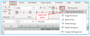 How to Rotate Text in Cells in Excel? - Biz Infograph