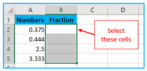 How to stop excel from changing numbers to dates?