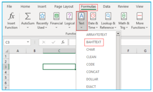 How to use BAHTTEXT Function in Excel?
