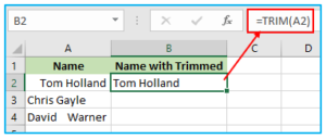 How to Remove Space in Excel?