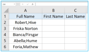 How to use Text to Columns Option in Excel?