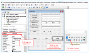 How to create data entry UserForm in excel? VBA Data entry form in Excel.