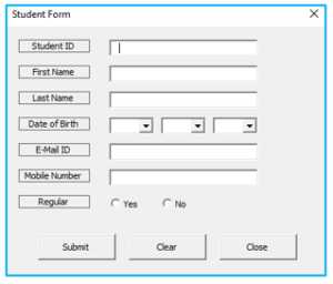 How to create data entry UserForm in excel? VBA Data entry form in Excel.