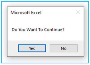 How to use VBA Message Box in Excel?