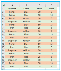 How to Shade or Color Alternate Rows in Excel?