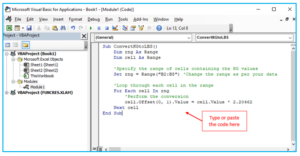 How to Convert KG (Kilogram) to LBS (Pound) in Excel?