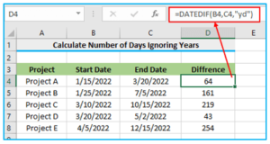 How to use DATEDIF Function in Excel?