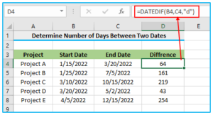 How to use DATEDIF Function in Excel?