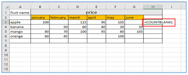 How to use the COUNTBLANK function in excel? How to use the COUNTBLANK function in excel?