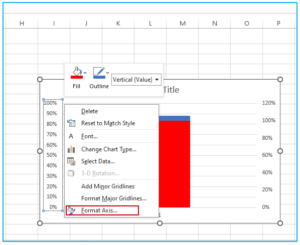 How to Create a Thermometer Chart in Excel?