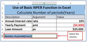 NPER function in Excel with Examples - Resource