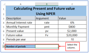 NPER function in Excel with Examples - Resource