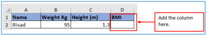 How to Calculate BMI in Excel (Body Mass Index)? - Resource