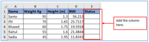 How to Calculate BMI in Excel (Body Mass Index)? - Resource