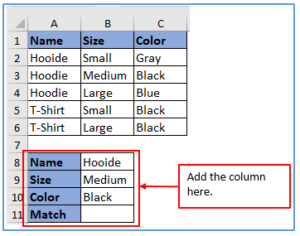 How to use the Match Function in Excel - Resource