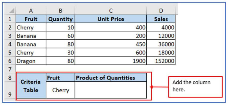 How to use DPRODUCT function in Excel? - Resource