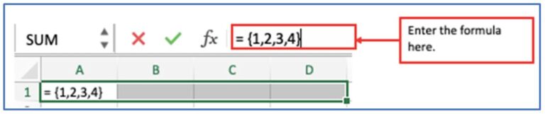 How to use arrays formulas in excel? - Resource