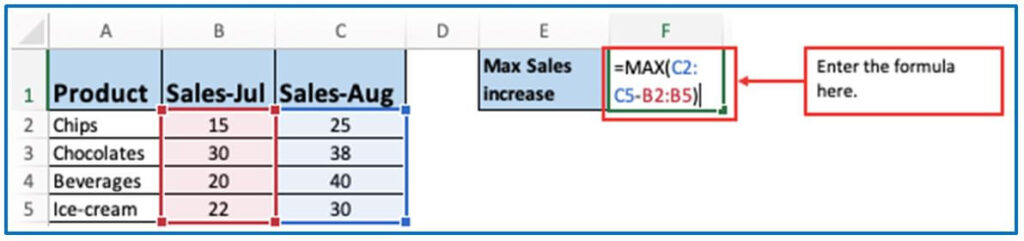 How to use arrays formulas in excel? - Resource