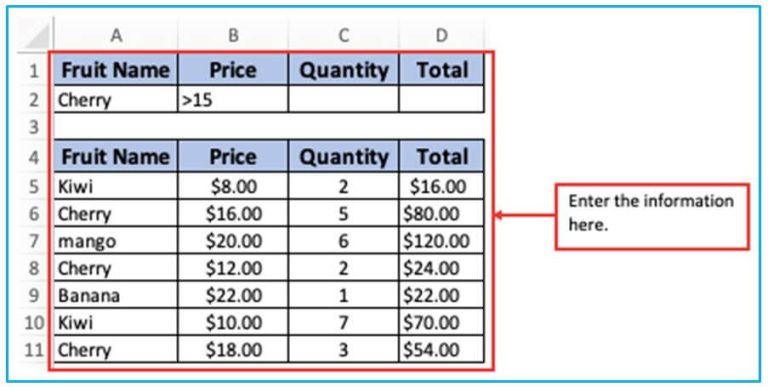 How to use DCOUNTA Function in excel? - Resource